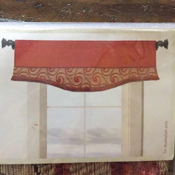 Accents | Luxury Jacquard Fringed Valance | Poshmark